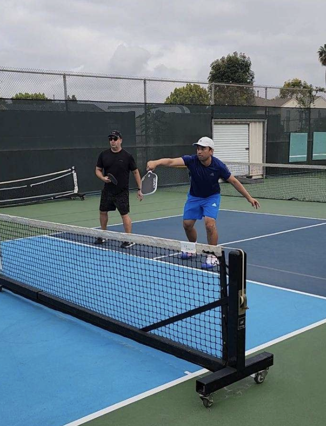 Pickleball lessons with Tom
