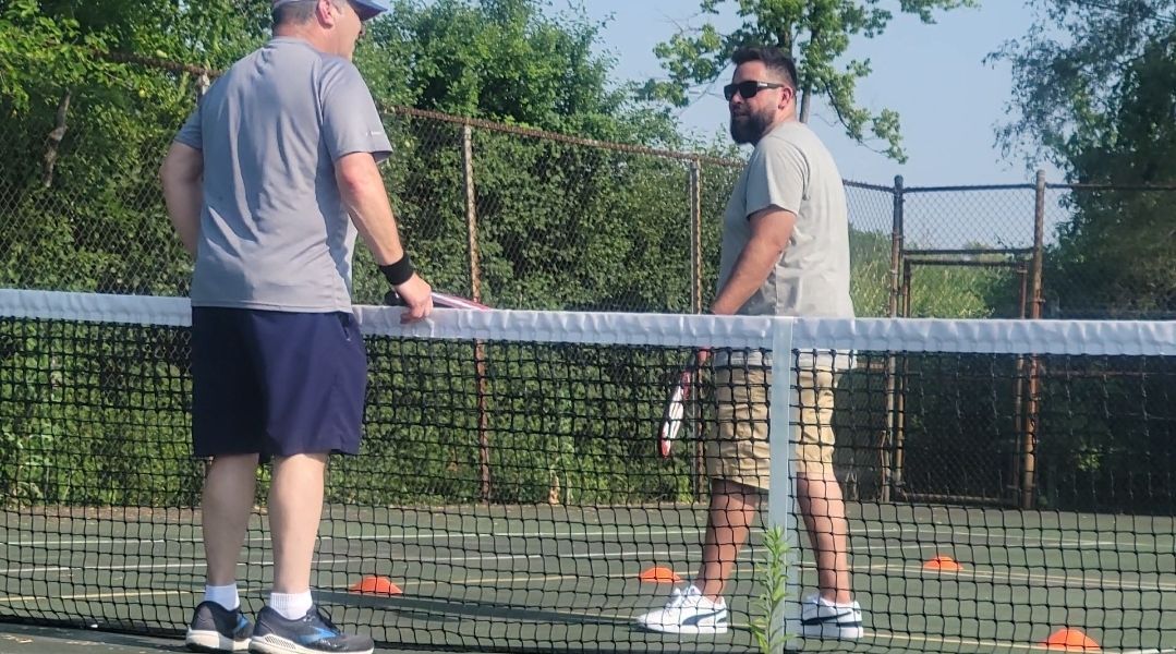 Pickleball lessons with Christian