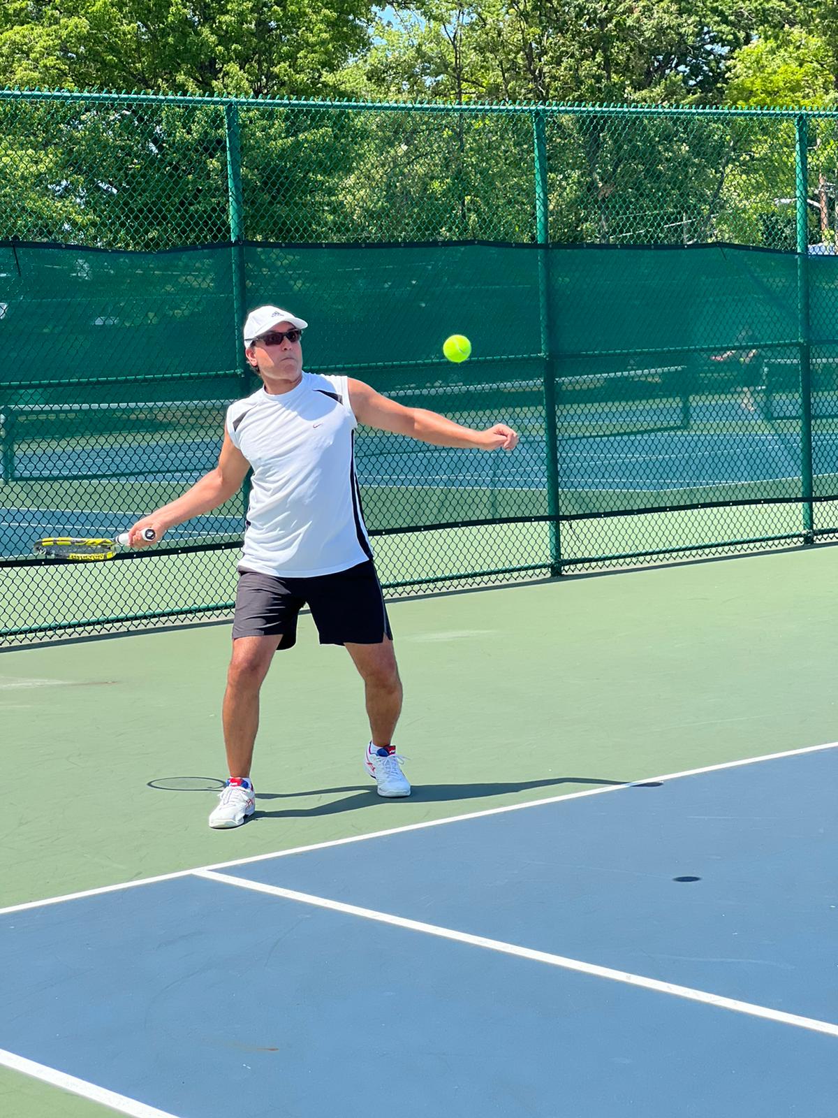 Tennis lessons with Ali