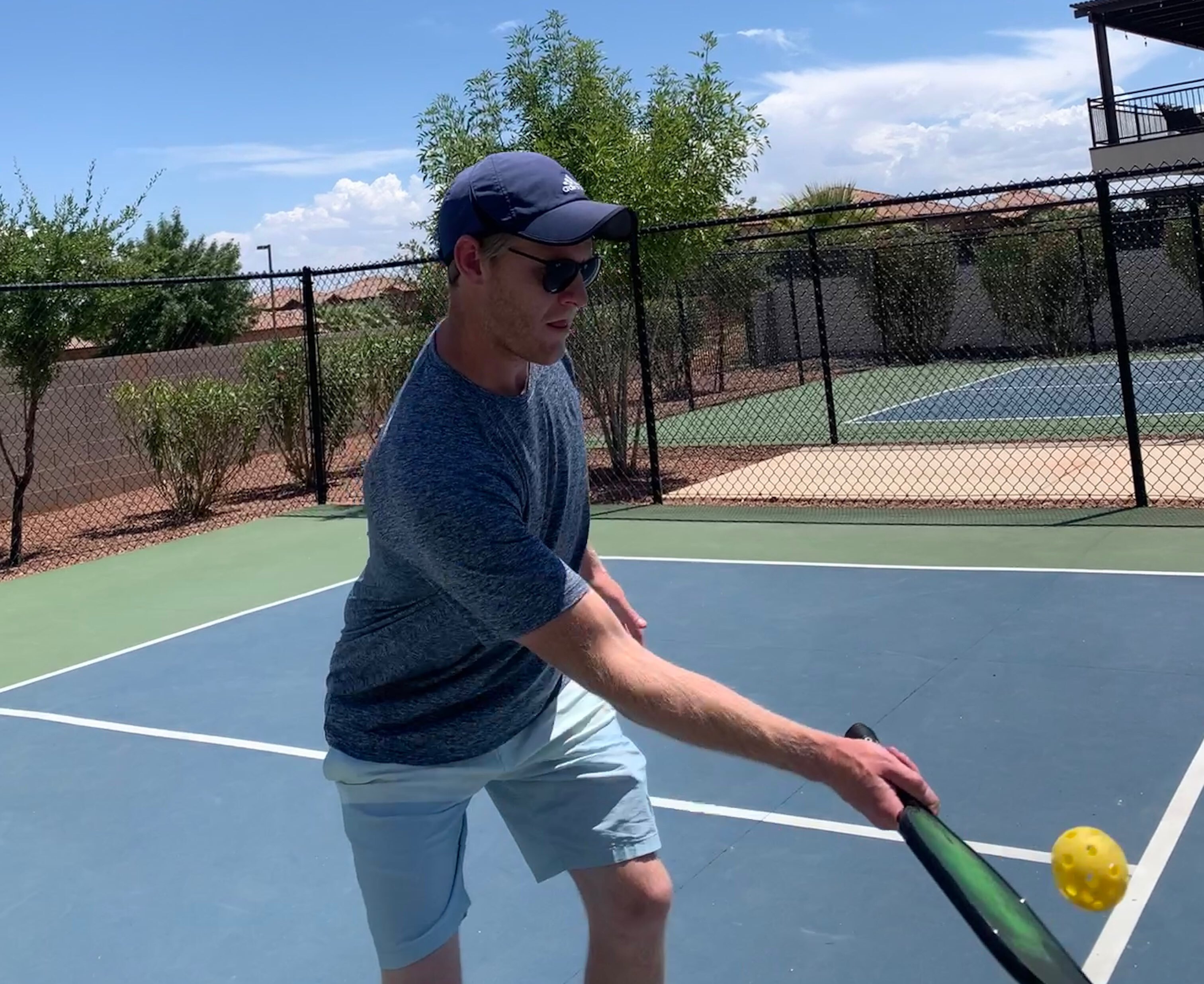 Pickleball lessons with Justin