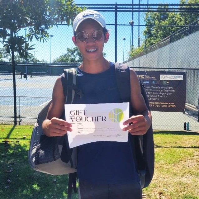 Book Wilson Nguyen - Tennis coach near Whittier, California