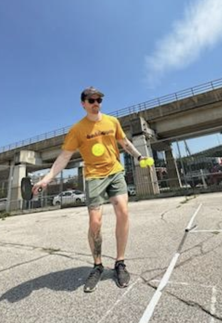 Pickleball lessons with Chris