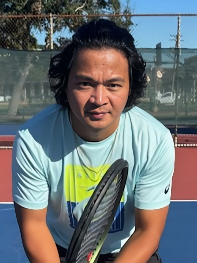 Tennis lessons with Mark John Campos