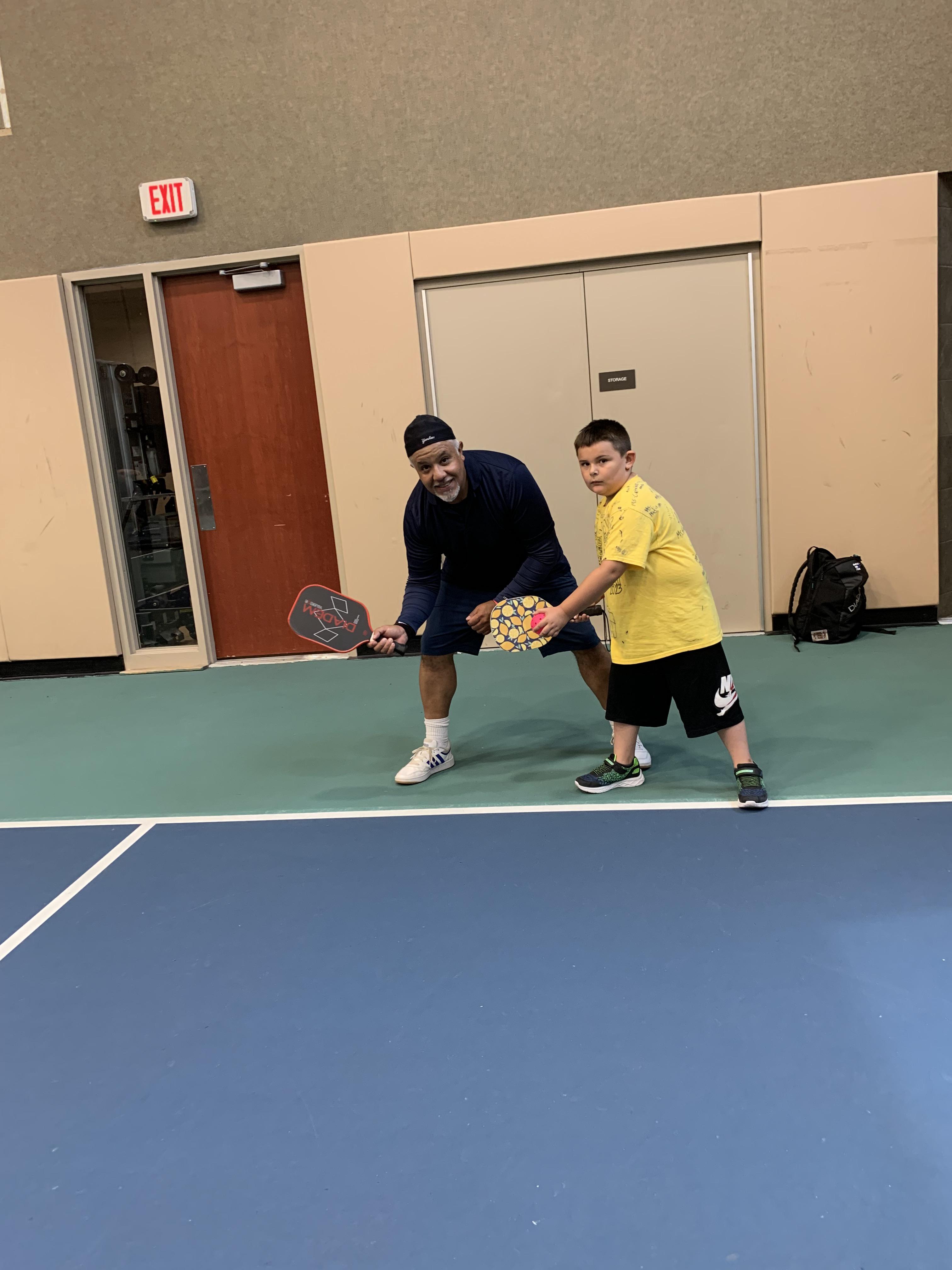 Pickleball lessons with Will